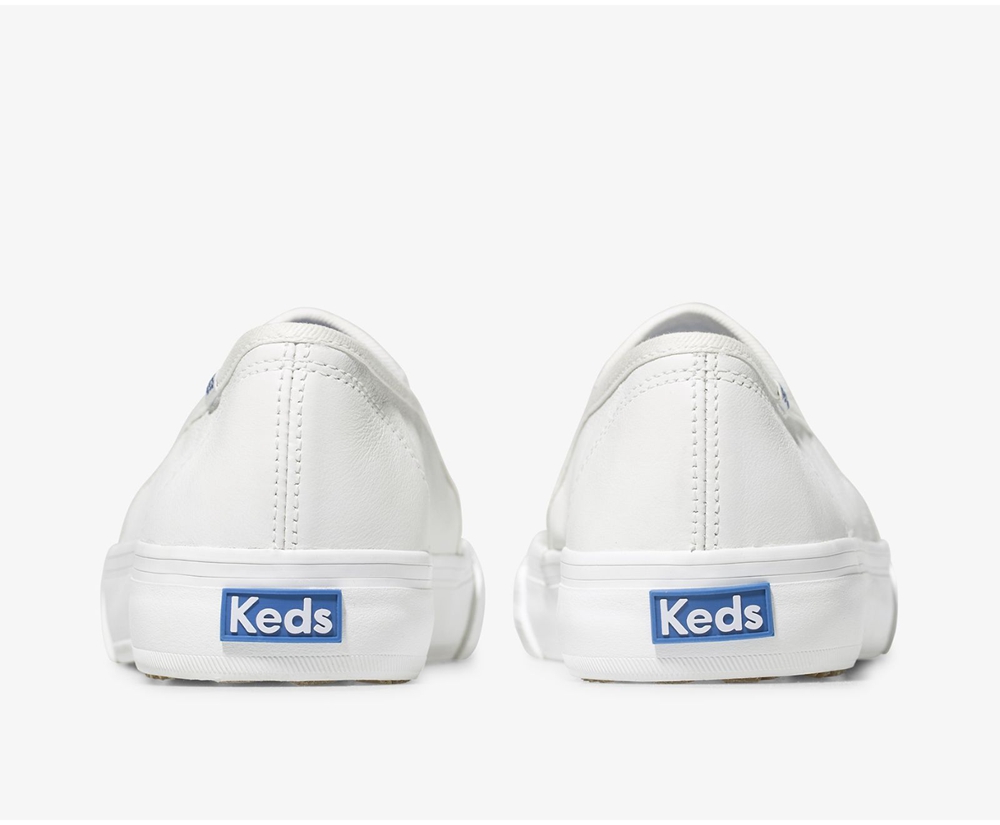 Keds France - Slip Ons Keds Femme Pas Cher - Keds Double Decker Cuir ...