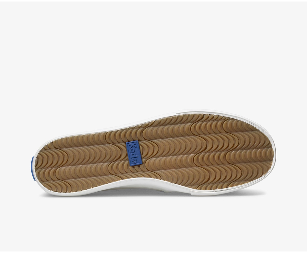 Keds France - Slip Ons Keds Femme Pas Cher - Keds Double Decker Cuir ...